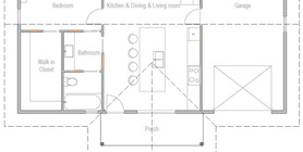 Custom House Floor Plan CH751, Affordable House Plan under 100K to build.